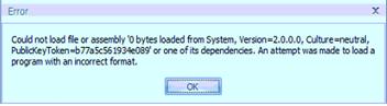 Could not load file or assembly ‘0 bytes loaded from System – Relyon ...